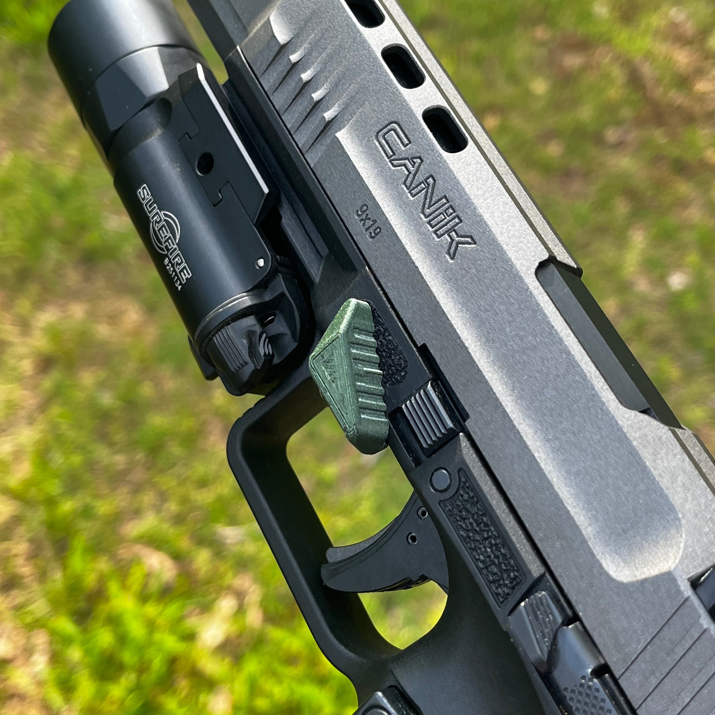 Canik TP9SF/SFX Thumb Rest – Calloway Designs